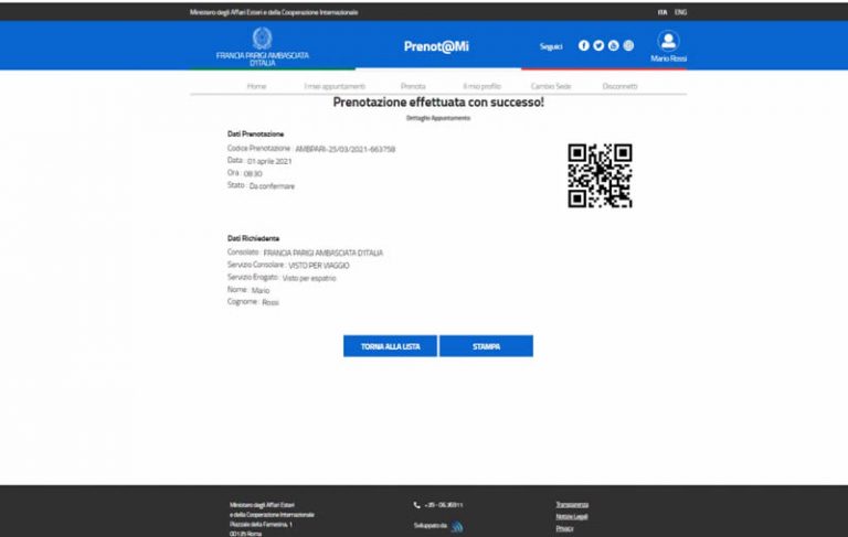Turnos Ciudadanía Italiana 2024 - Prenot@Mi